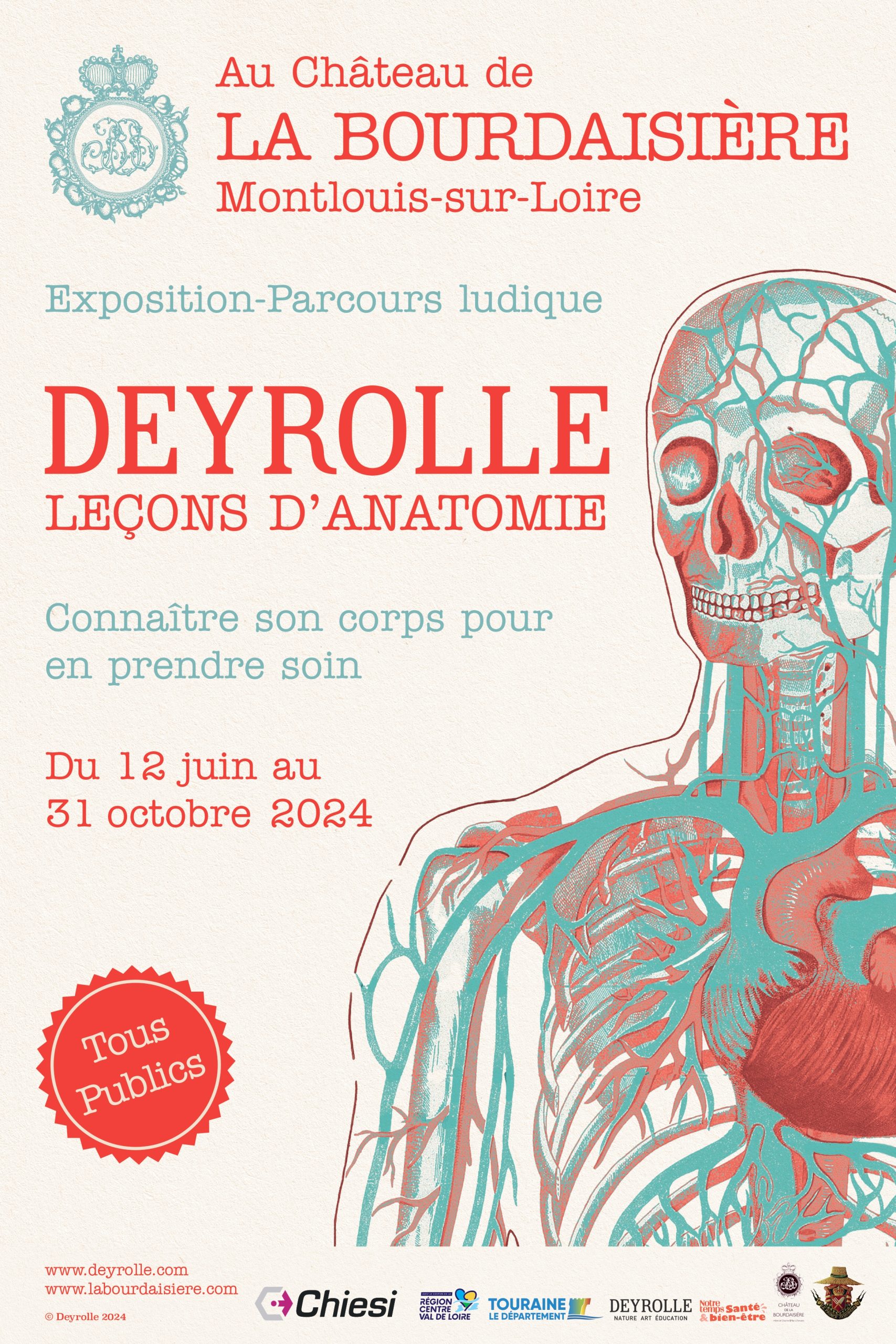 Exhibition "Deyrolle, Anatomy Lessons - Château de la Bourdaisière ...